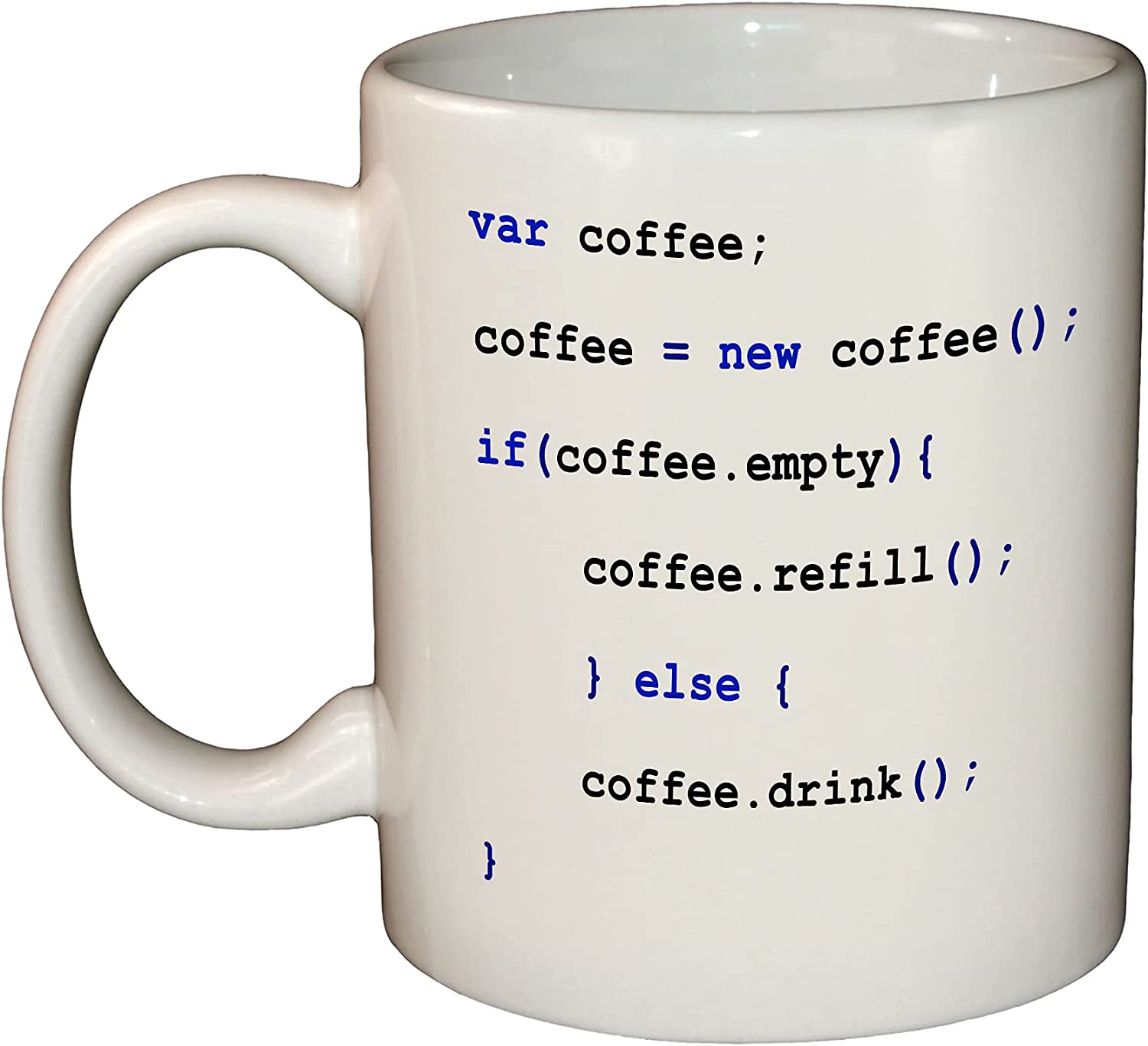 Javascript Codingprogramming Coffee Mug Mb Prints 8933