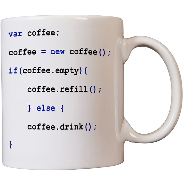 Javascript Coding/Programming Coffee Mug – MB Prints